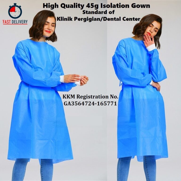 Isolation Gown for Dental Clinics | Disposable & Protective