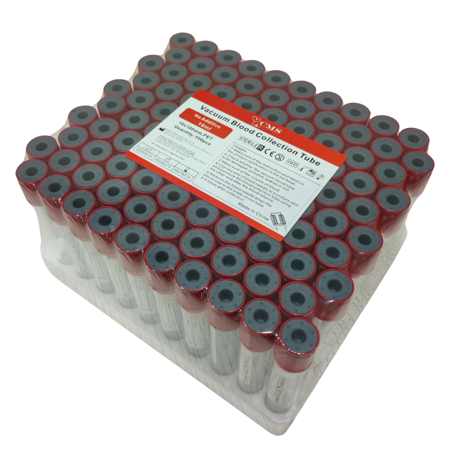 Clot Activator Tube – Blood Collection Tube for Serum Testing