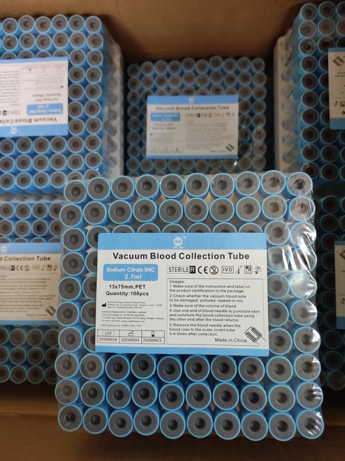 PT Tube – Blue Top Sodium Citrate Tube for Coagulation Testing